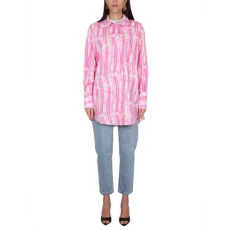 Patou Mini Hemdblusenkleid - - Blouses & Shirts - Damen - Rosa - S
