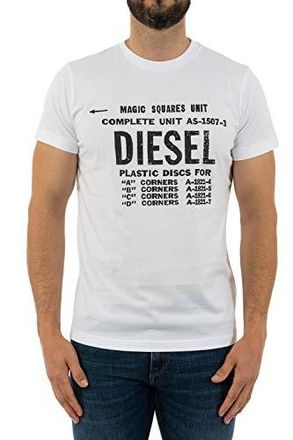 Diesel Tee Shirt diesel 00sxe6 Diego Blanc