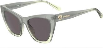 Love Moschino Femme, Accessoires, Vert, Taille: 53 MM Mol070/S 1Ed(Ir) Lunettes de soleil