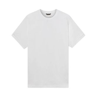 Brooks Brothers Cotton T-Shirt - - Tops - Herren - Wei&szlig; - S