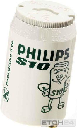 Philips m286352 - Starter Leuchtstofflampe S-10 4 - 65 W, 1 Packung mit 25 Stück
