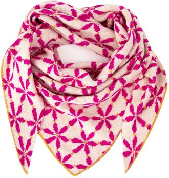 Glamexx24 Damen Schal - Damen Halstuch -viele Farben - Dreiecksform - Unisex - Winterschal Sommerschal XXL Schal Muster Schal Trend Schal sehr weicher Schal