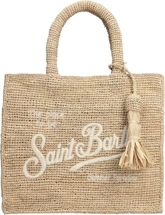 MC2 Saint Barth Femme, Sacs, Beige, Taille: ONE Size Colette Raffia Hand Bag With Strap