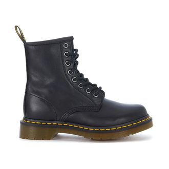 Dr. Martens Anfibio Lederstiefel mit Chunky-Sohle - - Shoes - Damen - Schwarzk - 36 EU