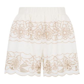 Red Valentino Hosen - - Shorts - Damen - Wei&szlig; - M