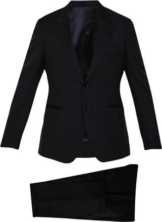 Lardini Homme, Costumes, Noir, Taille: M Veste de costume et pantalon en laine