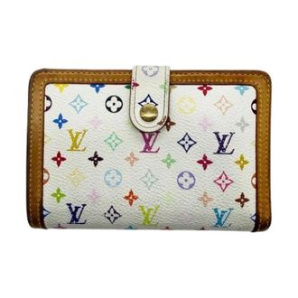 Louis Vuitton Portefeuille Bi-fold doccasion - Femme - Pre-owned - Blanc - Taille: ONE Size