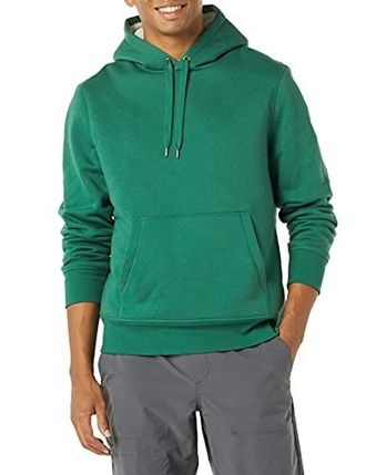 Amazon Essentials Sweat à Capuche avec Doublure Sherpa Homme, Vert, XXL