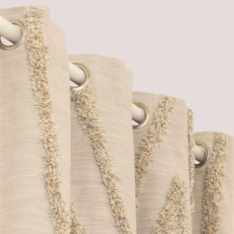 Sklum Jasper Baumwollvorhang Eiszeitliches Grau 140 x 260 cm