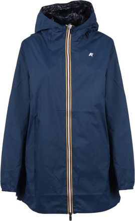 K-Way Femme, Vestes, Bleu, Taille: 42 FR Sophie Plus.2 Double Medio