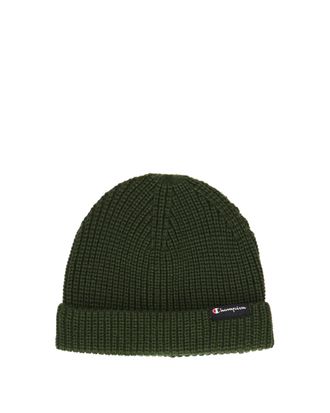 Champion Unisex Lifestyle Caps (806068) -Recycled Acrylic Knitted Yarn Small Script Logo Beanie-Mütze, Grün (GS508), One Size