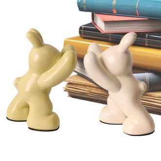 Generic B&uuml;cherst&uuml;tze F&uuml;r - Buchst&uuml;tzen F&uuml;r B&uuml;cher,Modernes Design Skulptur Tierstatue F&uuml;r Bibliothek Wohnbereich Schlafzimmer