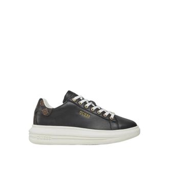 Guess Damen Leder Sneaker - - Shoes - Damen - Schwarzk - 36 EU