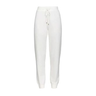 Pinko Lace-Up Baumwollmischung Hose - - Trousers - Damen - Wei&szlig; - M