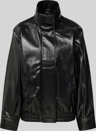 Review Regular Fit Jacke mit Stehkragen