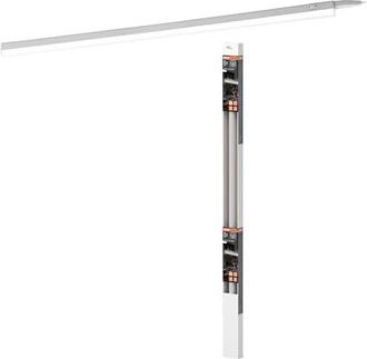 Osram Switch Batten Schlanke LED-Lichtleiste mit eingebautem Schalter 900 mm 10W 3000K in Wei&szlig;, zu nahtlosen Lichtb&auml;ndern verbindbar, IP20-Schutz, f&uuml;r Unter