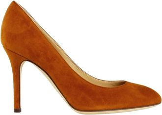 Dolce & Gabbana Femme, Chaussures, Brun, Taille: 39 EU Escarpins en cuir de veau verni