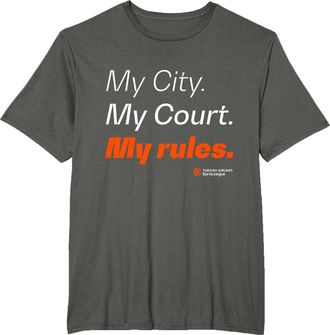 EuroLeague My City. My Court. My Rules (3.1) T-Shirt