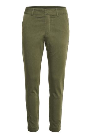 Kaffe Womens Trousers Cropped Length Slim Fit Mid Rise Regular Waist