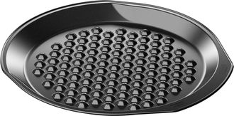 Original Kaiser Original Kaiser Inspiration Backblech rund, 37 x 35 x 2,5 cm, DripTec-Struktur, Kuchenblech antihaftbeschichtet, für fettreduzierte krosse Backergebni