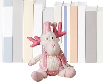 Generico Plush Santa Claus: Weihnachtsrosa, festlicher der Puppen, dekorativer Anh&auml;nger f&uuml;r die weiche Jahreszeit, entz&uuml;ckende Winterfigur, Tischdekoration, Re