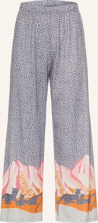 CALIDA Calida 7/8-Schlafhose Sleep Over M&M grau