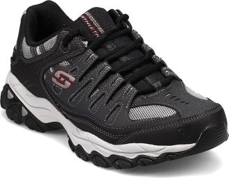 Skechers Herren Afterburn M. Fit, Dunkelgrau/Schwarz, 42 EU