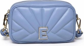 Ermanno Scervino Femme, Sacs, Bleu, Taille: ONE Size Camera Bag Terry
