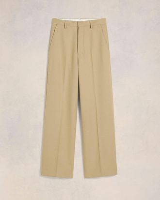 Ami Ami Paris - Large-Fit-Hose Beige - Gr&ouml;&szlig;e: 34 - f&uuml;r Damen