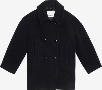 Isabel Marant Manteau Fiby - Femme - Noir - Taille 34 - Isabel Marant - cadeau de noël femme