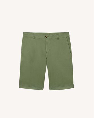Faguo Short droit kaki - SAULIEU REGULAR