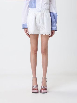 Msgm Shorts Damen Farbe Beige