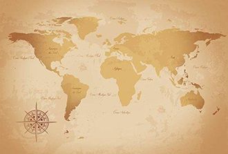 Scenolia Wandbild Panorama EST EN OUEST 4x2,70m Deko + Bild XXL Qualität HD