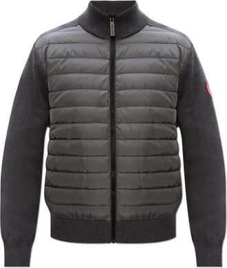Canada Goose Homme, Pulls, Gris, Taille: XS HyBridge Knit Jacket