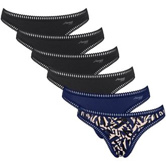 sloggi Femme String Paquet de 6 GO Crush String C6P