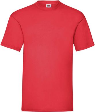 Fruit Of The Loom T-Shirt (Valueweight), 27 Farben, kleine bis 4XL - Red - L