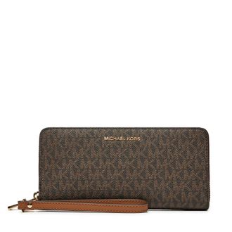 Michael Kors Geldb&ouml;rse MICHAEL Michael Kors Jet Set 32F1GJ6E7B Braun