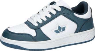Lico Unisex Kinder Drop Sneaker, Weiss Petrol, 43 EU