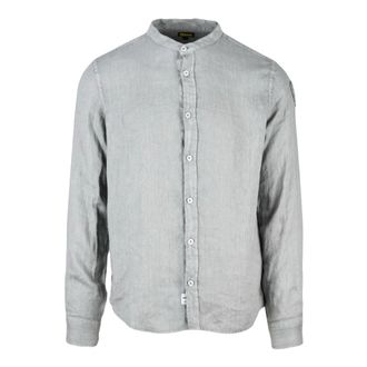 Blauer Herren, Shirts, Grau, MGr&ouml;&szlig;e