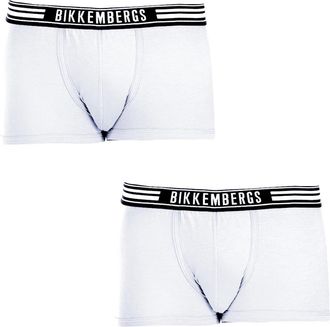 Dirk Bikkembergs Homme, Sous-vêtements, Blanc, Taille: XL Pack de Boxers Modernes