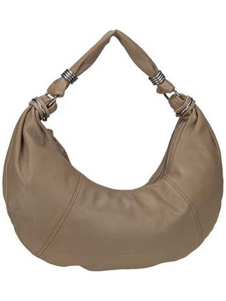Fredsbruder Cuir sac &agrave; &eacute;paule bandouli&egrave;re Always With You Hobo Muddy Khaki taupe