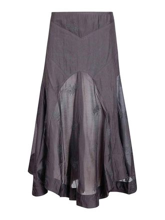 Our Legacy Jupe Midi - Multicolore
