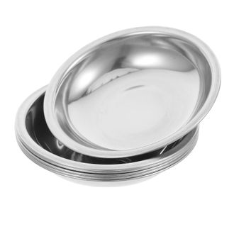 Cabilock 6 St&uuml;ck Teebeutel Untertassen Aus Edelstahl Tropfenfestes Abtropfbrett F&uuml;r Teeaufbewahrung 8cm Rund Pflegeleicht F&uuml;r Tee Zubeh&ouml;r Und Teetassen