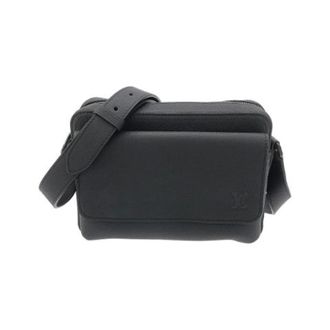 Louis Vuitton Pre-owned Aerogram Boarding Messenger Leather Shoulder Bag - Homme - Pre-owned - Noir - Taille: ONE Size