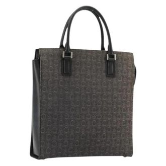 Celine Pre-owned Vintage C Macadam Canvas Hand Bag - - Pre-owned - Damen - Schwarzk - ONE SIZE