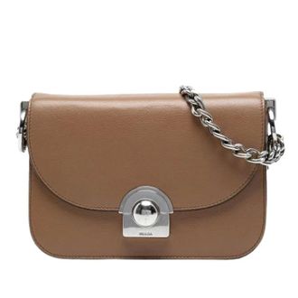 Prada Pre-owned Arcade Shoulder Bag - Femme - Pre-owned - Brun - Taille: ONE Size