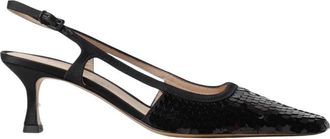 Roberto Festa Milano Femme, Chaussures, Noir, Taille: 39 EU Escarpins &agrave; Talons Chat Noir &agrave; Sequins