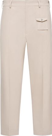 Moncler Pantalon en gabardine
