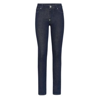 Philipp Plein Femme, Jeans, Bleu, Taille: W28 Denim Jeggings
