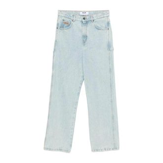 Msgm Msgm, Homme, Jeans, Bleu, Taille: L Carpenter Jeans